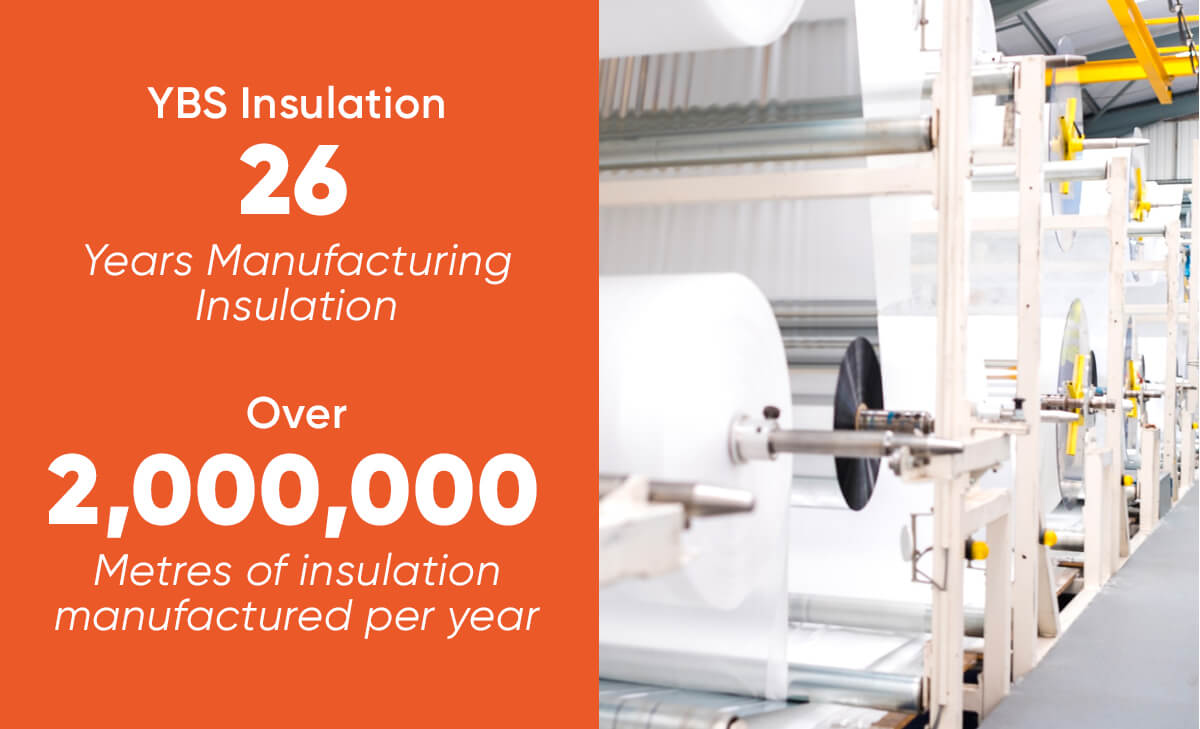 Toolstation: YBS Insulation | 26 years of knowledge and experience | Milled