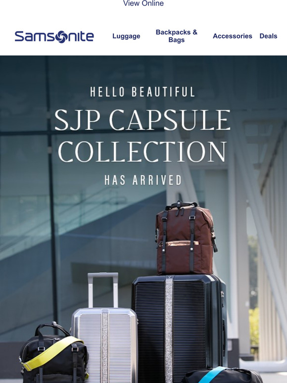 Samsonite: Get carried away again with SJP | Milled