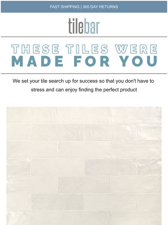 TileBar: Need help finding the right tile? | Milled