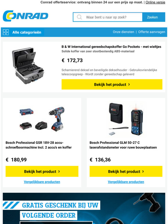 Conrad: Veelzijdig inzetbaar multifunctioneel gereedschap. | Milled