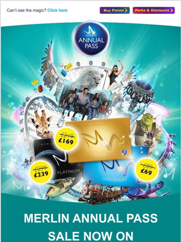 Alton Towers: The Merlin Annual Pass Black Friday SALE is here! | Milled