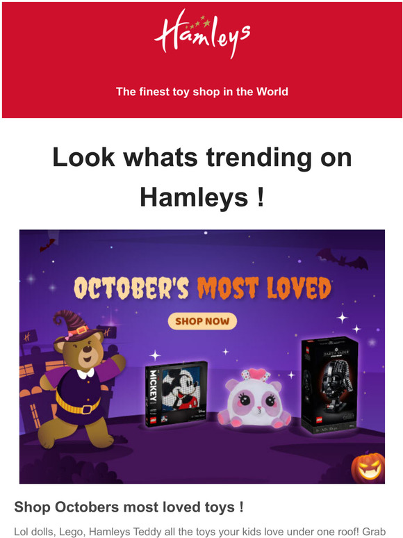 Hamleys: Look whats trending on Hamleys ! | Milled