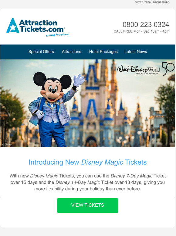 Attraction Tickets: 2022 and 2023 Disney Magic Tickets Now on Sale ...