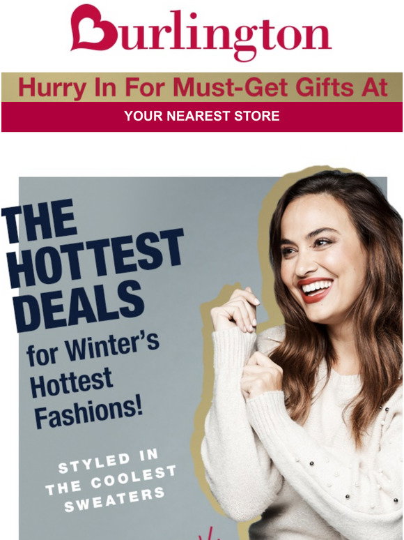 Burlington: BRB, obsessing over these sweaters | Milled