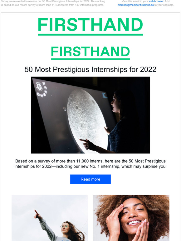 Vault: 50 Most Prestigious Internships + How to Build Self-Confidence + 5 Ways to Improve Your ...