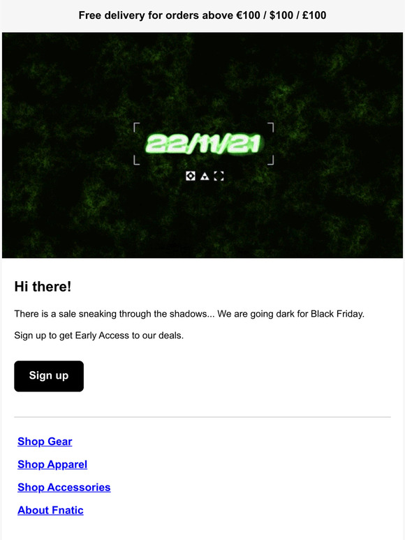 Fnatic: We're going dark for Black Friday | Milled