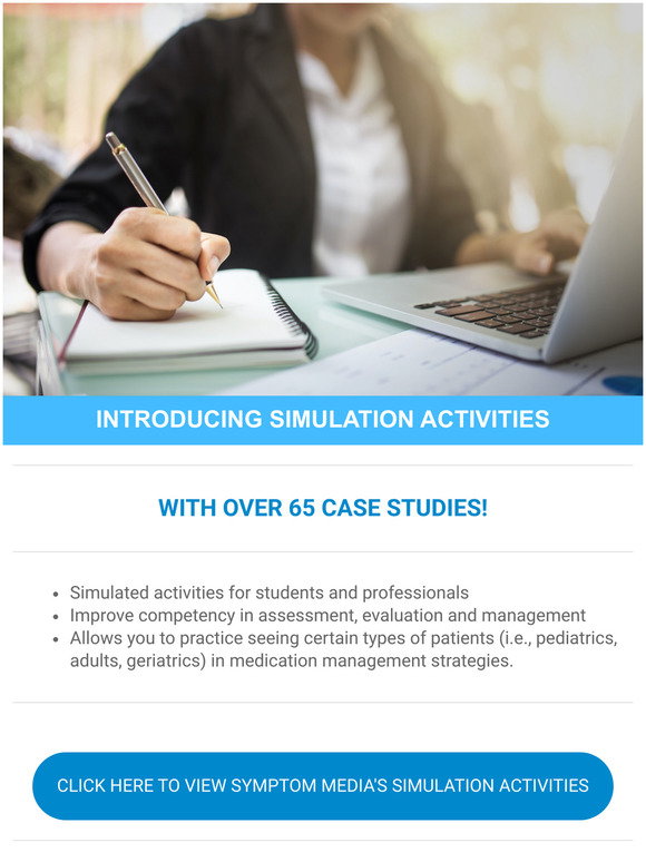 Symptom Media: Introducing Simulation Activities | Milled