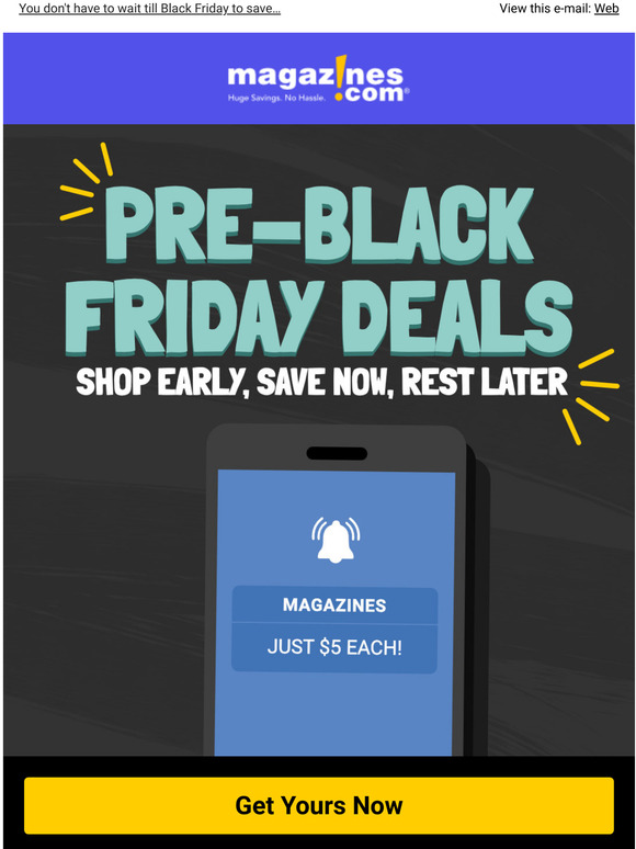 Magazines: (Approved) Your Weekly Deal Has Arrived | Milled