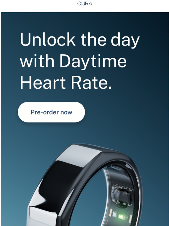 Oura Ring: Get the Oura Ring Gen3 - Daytime Heart Rate is finally here ...