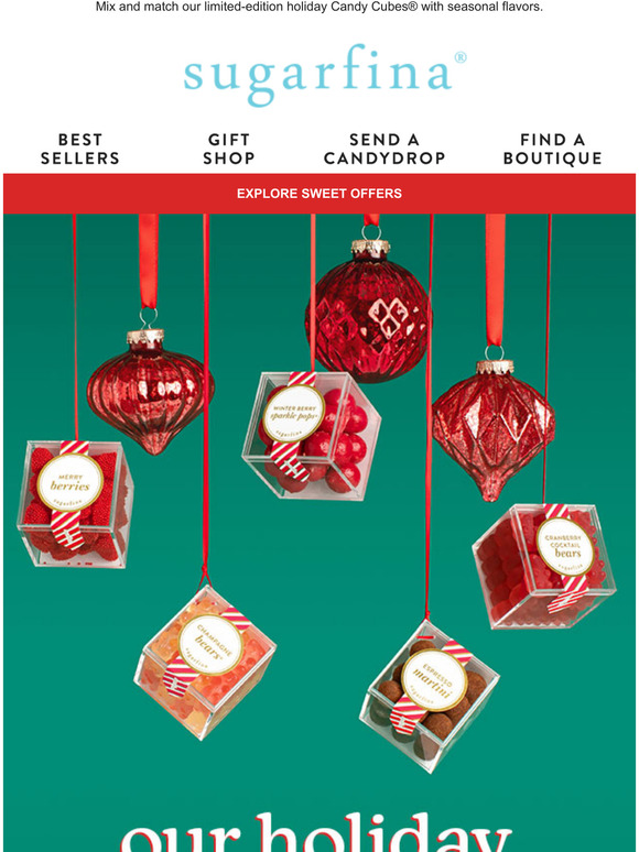 Sugarfina: NEW Limited-Edition Holiday Candy Cubes | Milled
