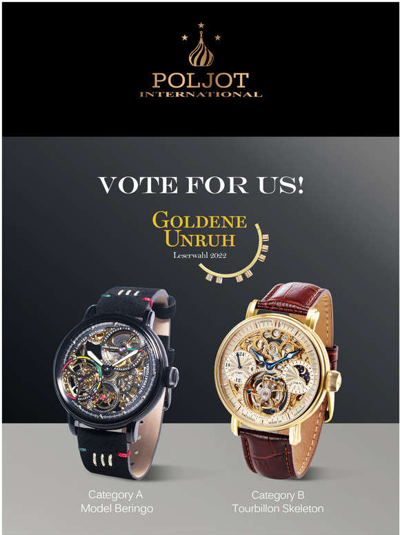 Poljot: NEW PROTOTYPE - GOLDEN BALANCE AWARD 2022 - POLJOT ...