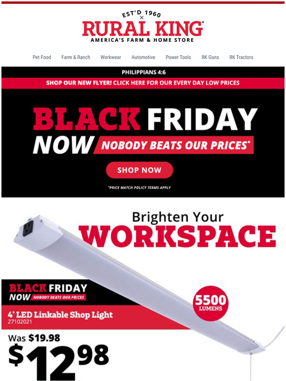 Rural King.com: Check Out Our Latest Flyer Deals! | Milled