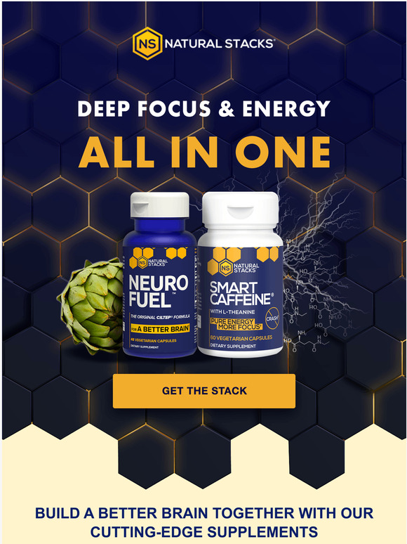 Natural Stacks: The Ultimate Stack for Limitless Energy and Focus | Milled