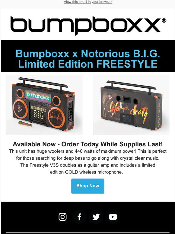 Bumpboxx: NOTORIOUS BIG FREESTYLE V3S - OUT NOW! | Milled