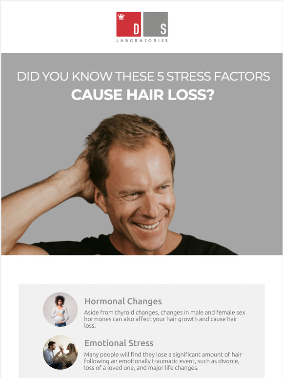 Ds Laboratories Did You Know These 5 Stress Factors Cause Hair Loss