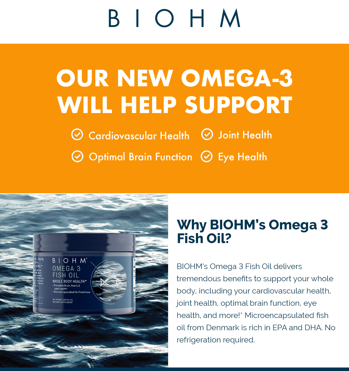 BIOHM: Why You Need BIOHM's Omega 3 Fish Oil? | Milled