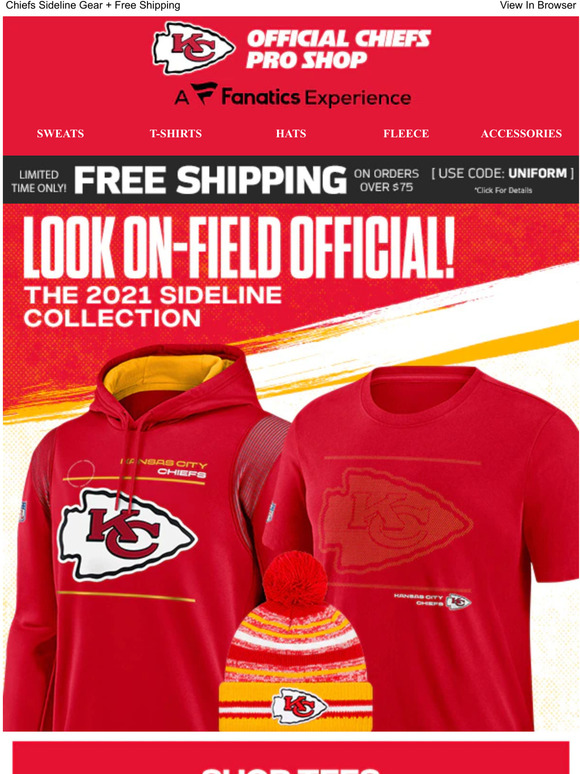 Kansas City Chiefs: Wear What The Players Wear! | Milled