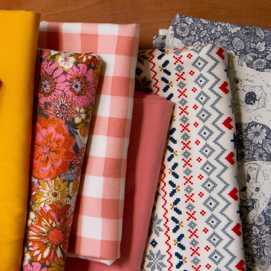 Minerva: NEW! Art Gallery flannel - available now at Minerva | Milled