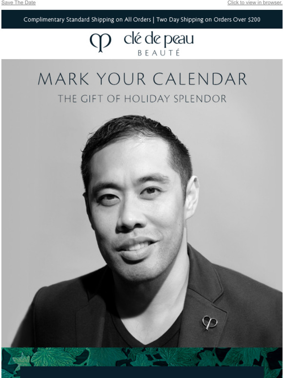 Clé de Peau Beauté: You & Radiance Expert, Jason Leong. November 17th ...