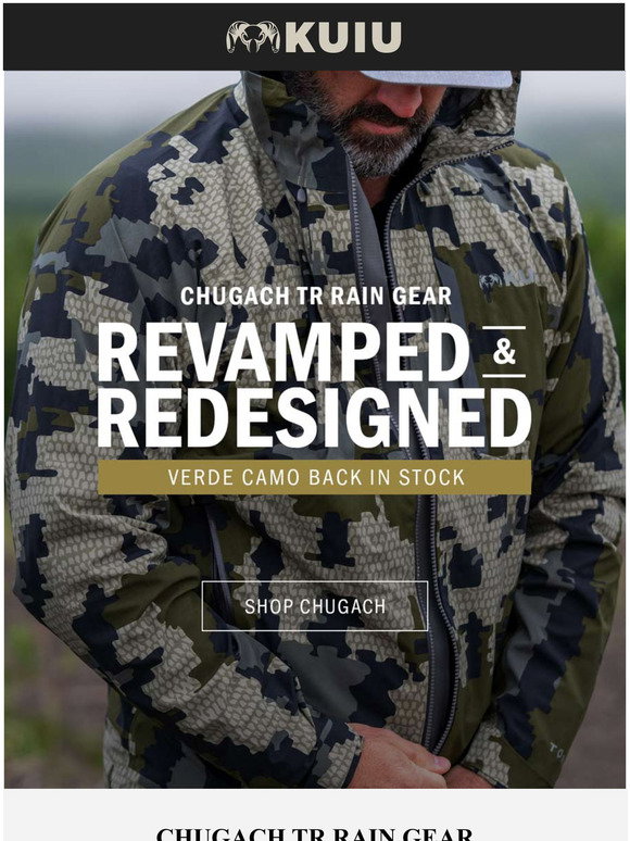 KUIU: Chugach Rain Gear: Verde Back in Stock | Milled