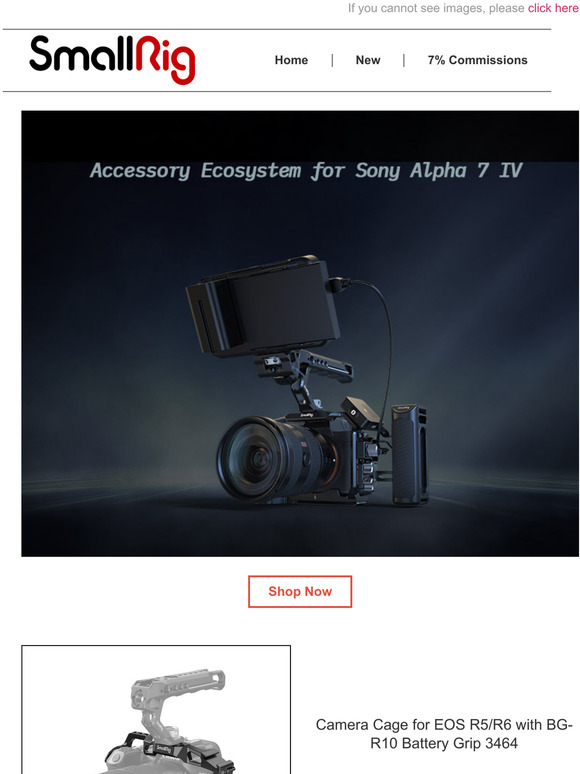 SmallRig: New Arrival! Rigs for Sony Alpha 7 IV & $30 OFF | Milled