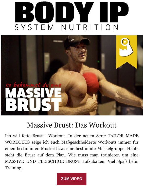 body IP - Muskelaufbau mit Simon Teichmann: Effektives Brust Workout ...