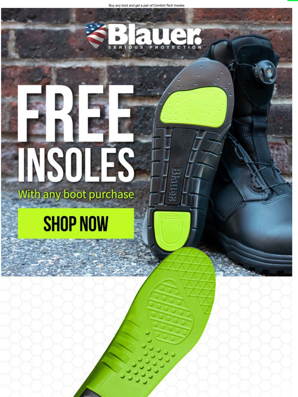 Blauer: The Best Insole + Boot Combinations | Milled