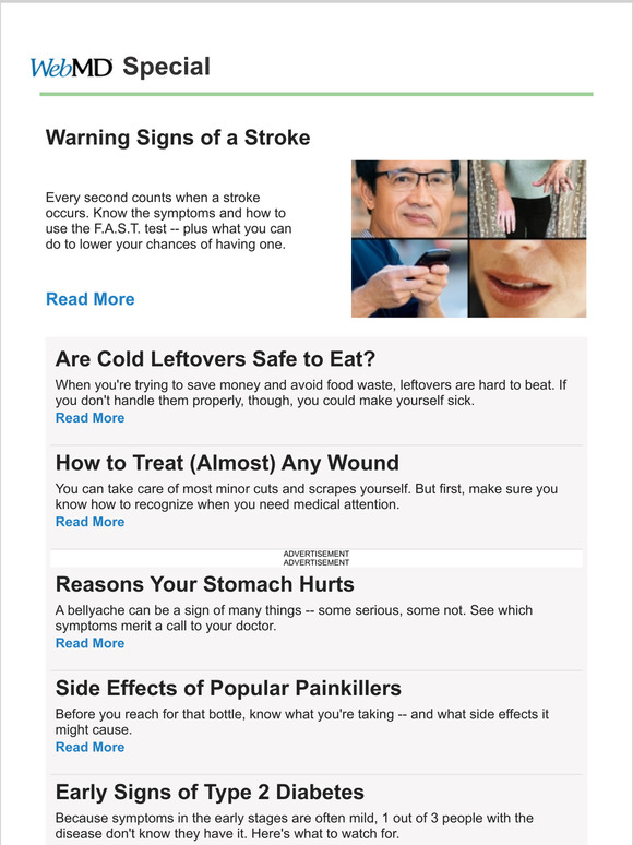 Somaderm Gel Side Effects: Warning Signs of a Stroke | Milled