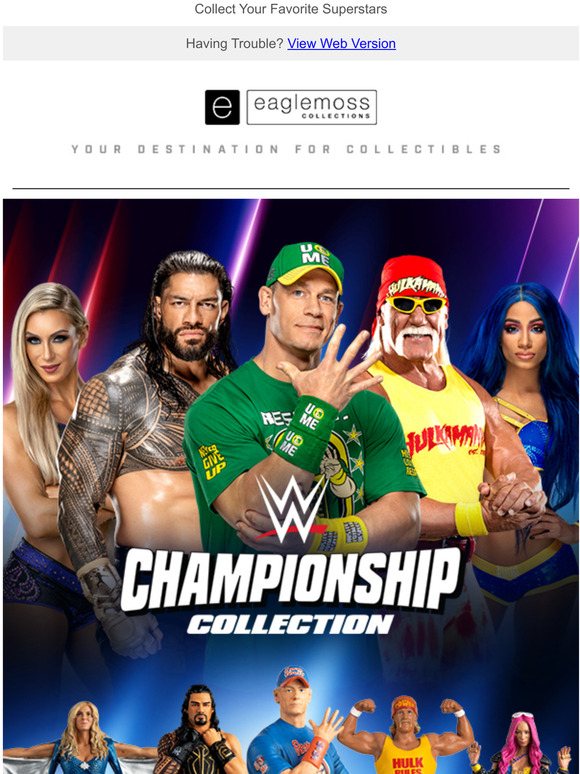WWE: Get ready, get set... Take 35% OFF WWE Championship Collection ...