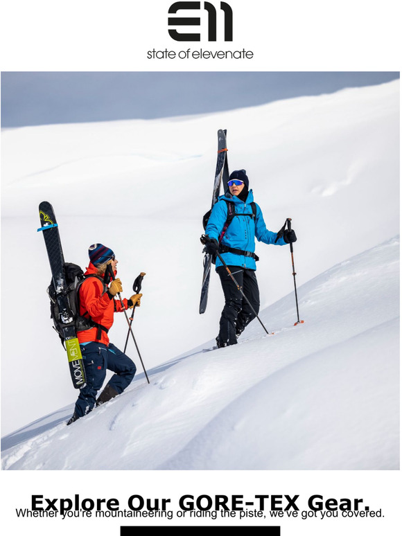 Elevenate: Explore Our GORE-TEX Gear. | Milled