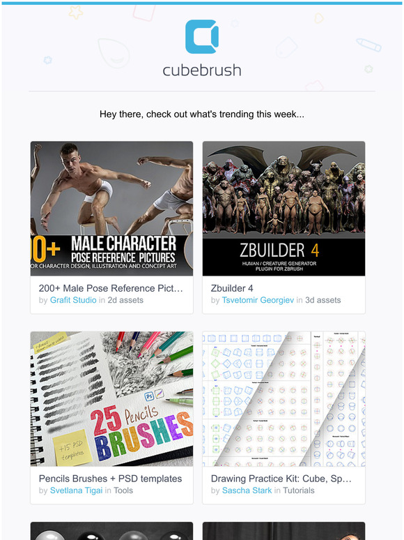 Cubebrush: Trending Products of the Week | Milled