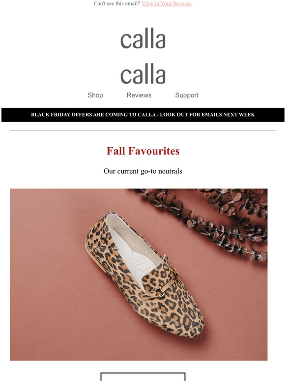 Calla Shoes: Our favourite Fall neutrals | Milled