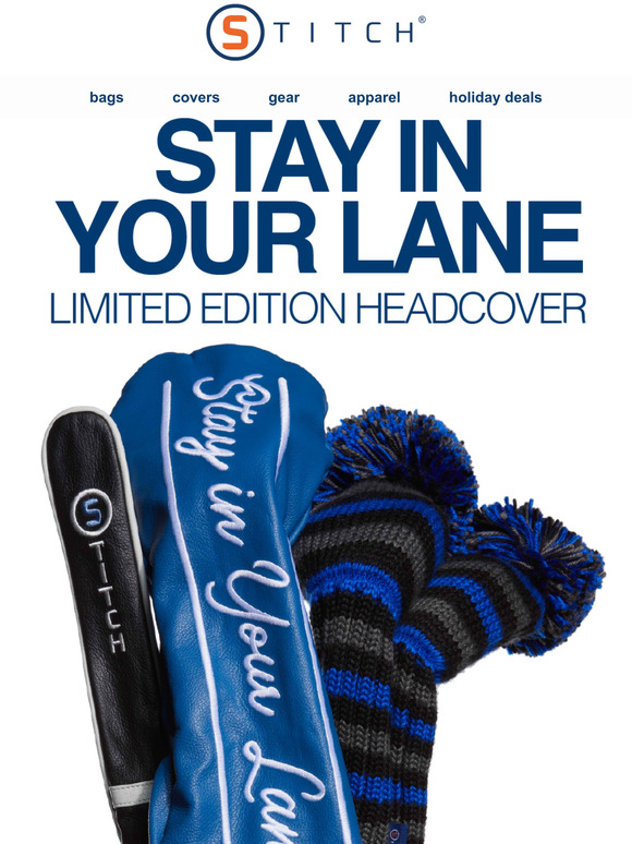 Stitch Golf: It's Freaky Friday... | New Limited Edition Headcover | Milled