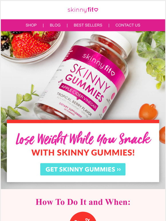 SkinnyFit: How To Lose Weight With Skinny Gummies | Milled