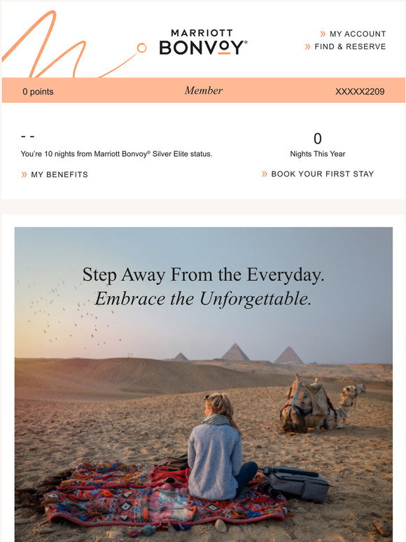Marriott: Your Marriott Bonvoy Account Update: Special Offers, Benefits ...