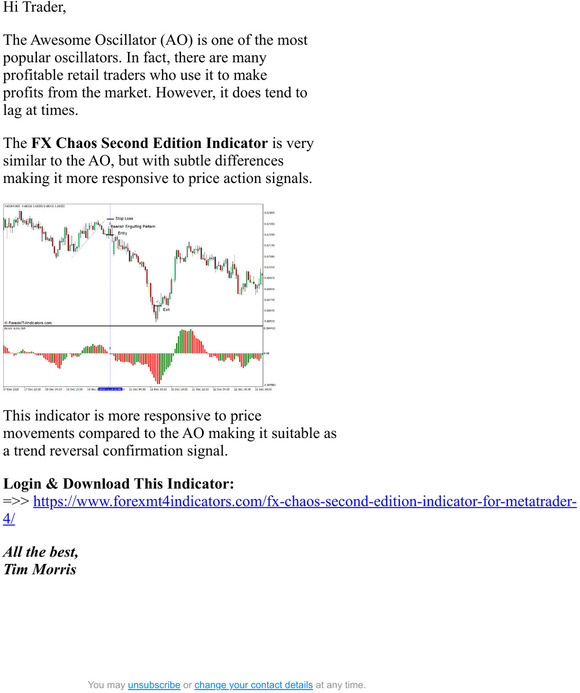 Forex MT4 Indicators: [Download] FX Chaos 2nd Edition Indicator for MT4 ...