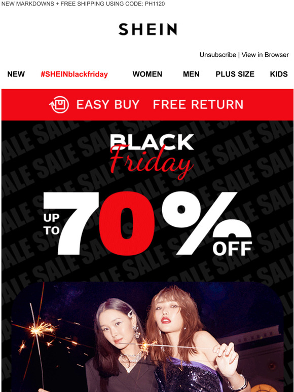 SHEIN: [1 message] Few hours remaining! | Milled