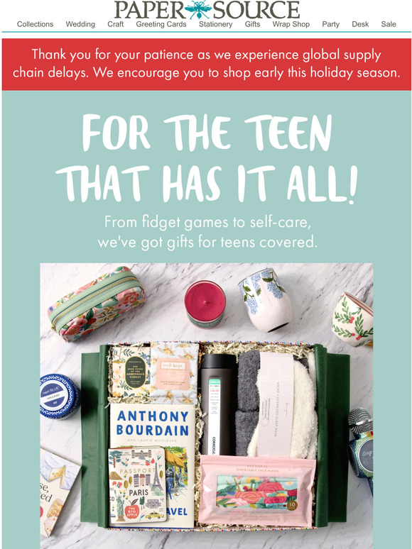 Paper Source: Gift Giving Has Never Been Easier! | Milled