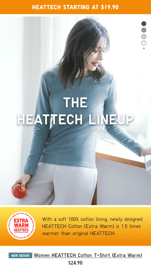 UNIQLO: Meet the HEATTECH lineup | Milled
