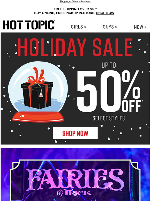 Hot Topic: Make your look magical with Fairies by Trick | Milled