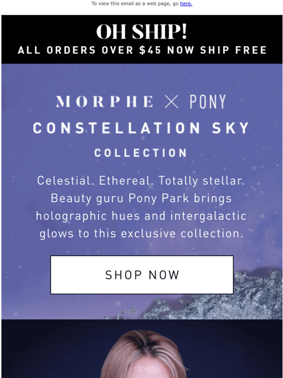 Morphe: NEW: Morphe X Pony Has Officially Landed | Milled