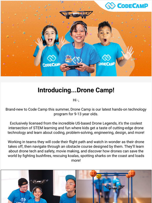 CodeCamp: Something new and exciting is coming to Code Camp this summer! | Milled