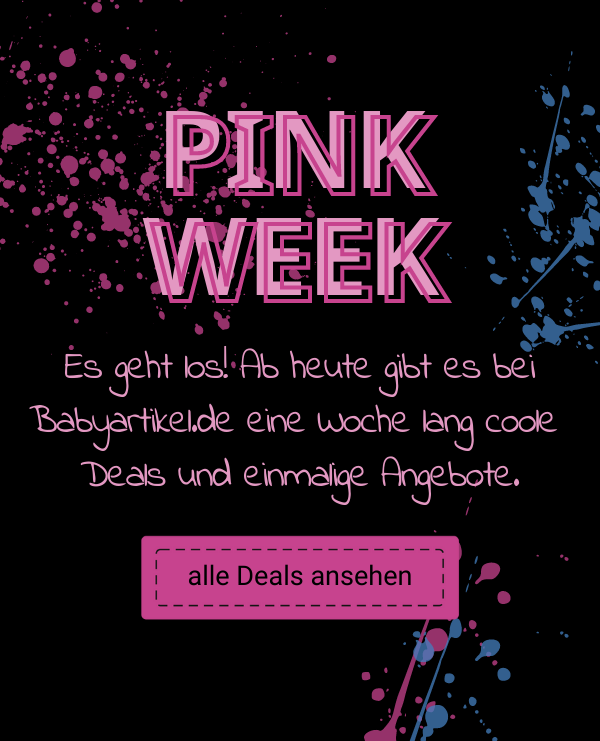 babyartikel: Unsere PINK WEEK startet | Milled