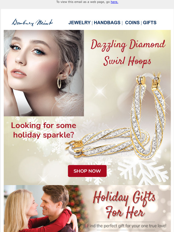 Danbury Mint: Earrings that will wow you! | Milled
