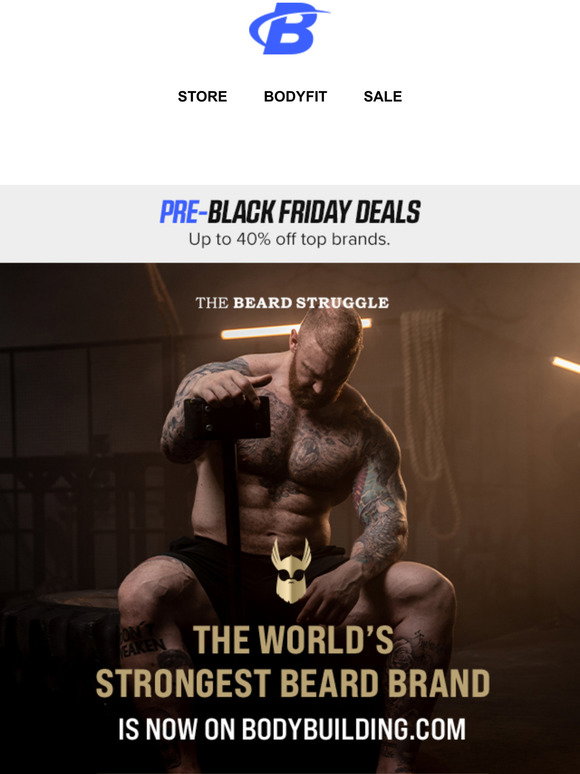 Bodybuilding: Introducing The Beard Struggle: The World's Strongest ...