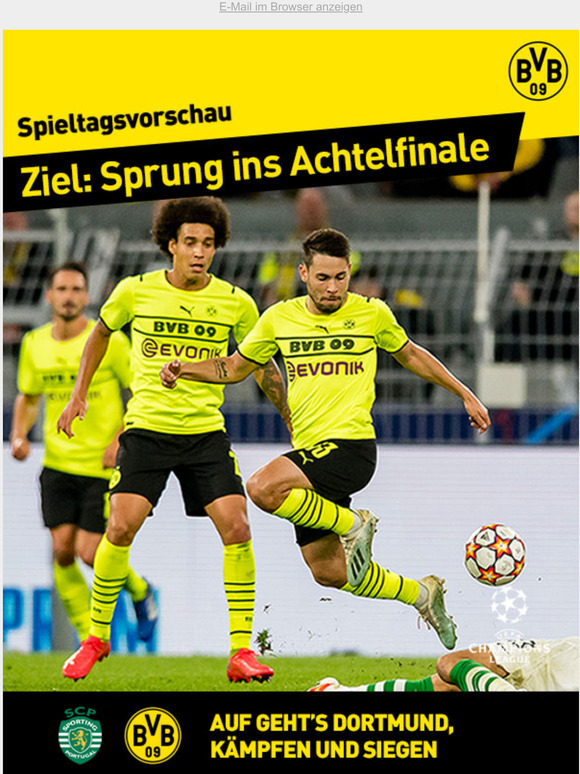 Borussia Dortmund: Der BVB zu Gast bei Sporting | Milled