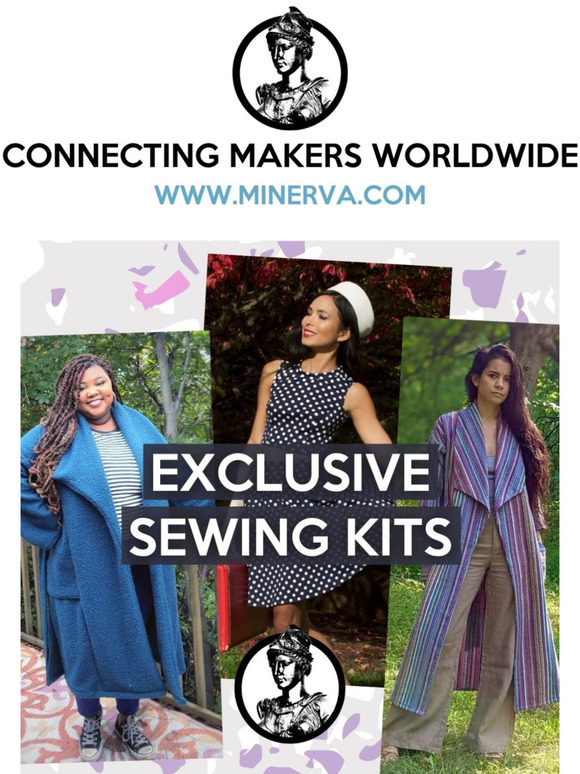 Minerva: First look at the brand-new Minerva sewing kits | Milled