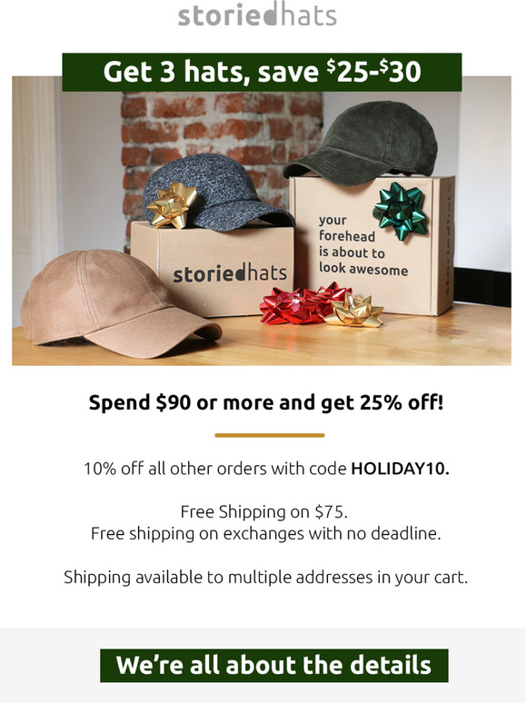 Storied Hats: we're all about the details | Milled