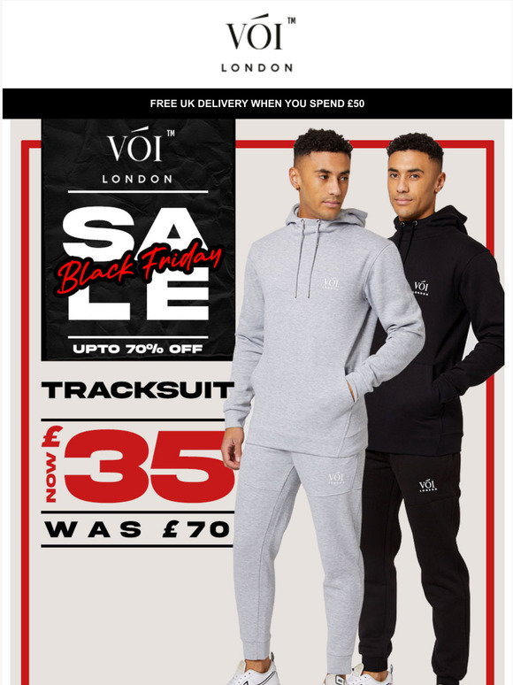 Voi Jeans: Be The First To See The Cross Harbour Tracksuit | Milled