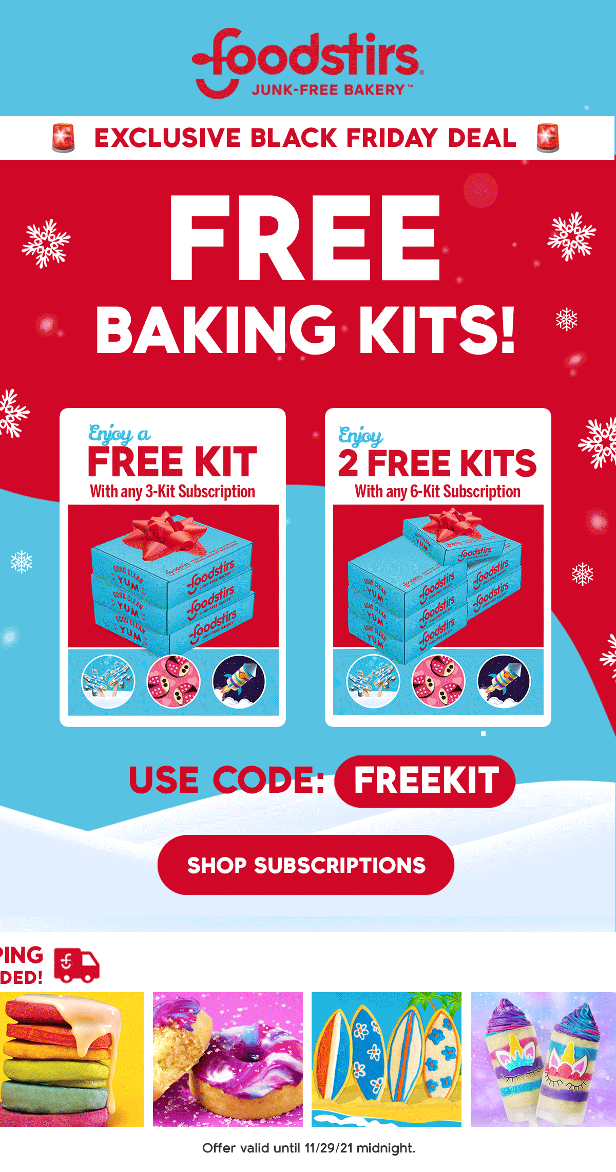 Foodstirs: Whaaaattt?!! FREE kit for all! | Milled